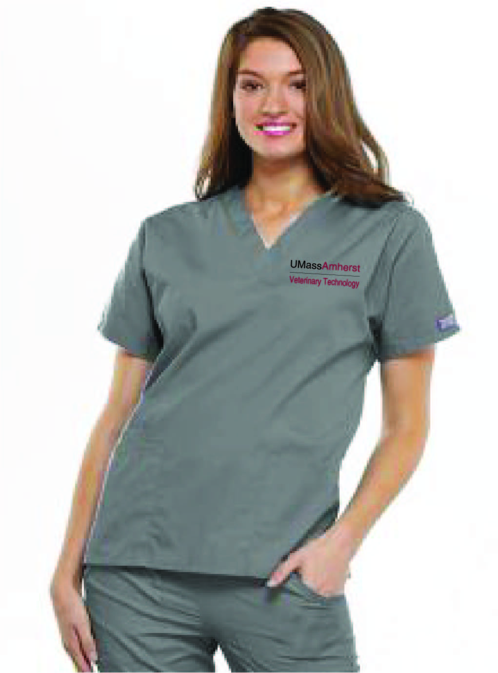 Schools: Female Vet Tech Uniform Package Including Embroidered UMass ...
