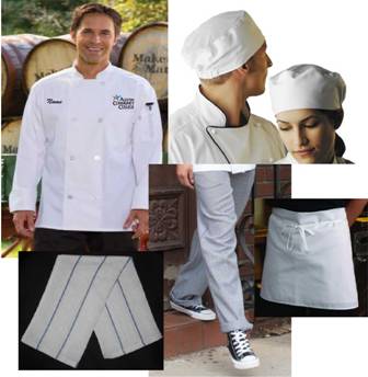 Schools: Austin CC Male Culinary Uniform Package including Embroidered ...